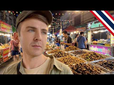 Tayland Böcek Pazarı Bangkok Sokak Lezzetleri 🇹🇭