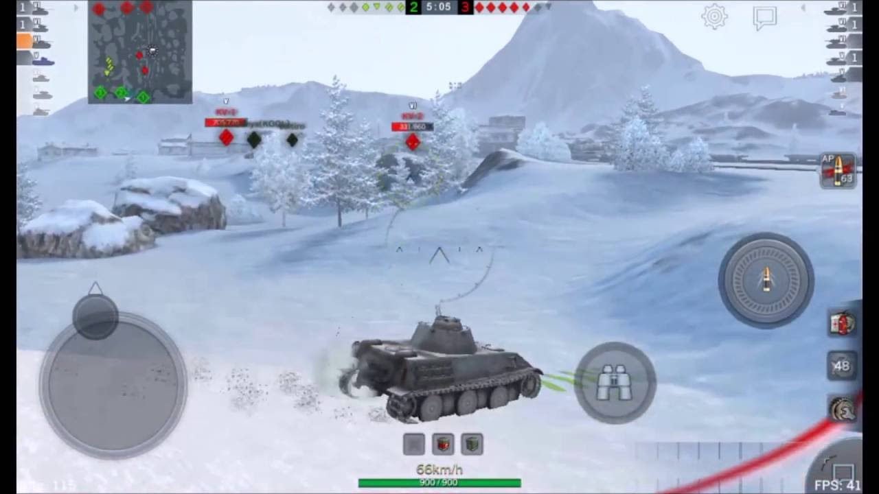 [WOTB]Game play vk28.01 in Dead Rail/廃線.2,300damage,4kills. - YouTube