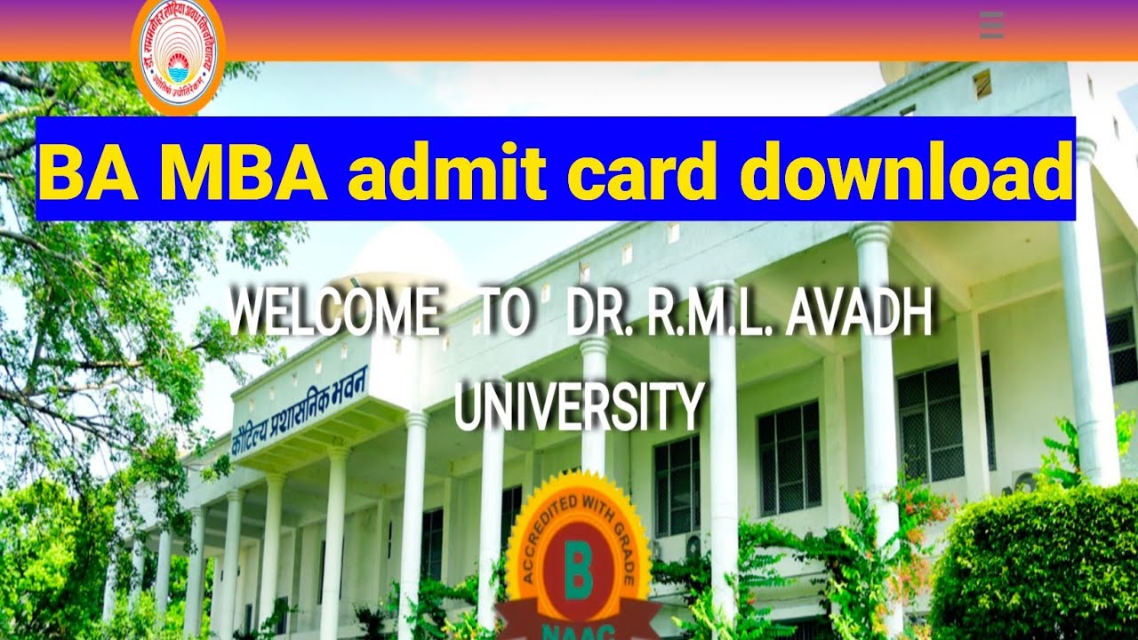 BA exam admit card 2024 | BA admit card kaise download || BA part 2 ...