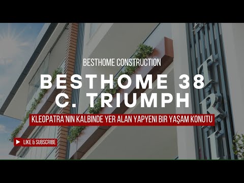 BH 38 CLEOPATRA TRIUMPH I Kleopatra’nın kalbinde yer alan yapyeni bir yaşam konutu