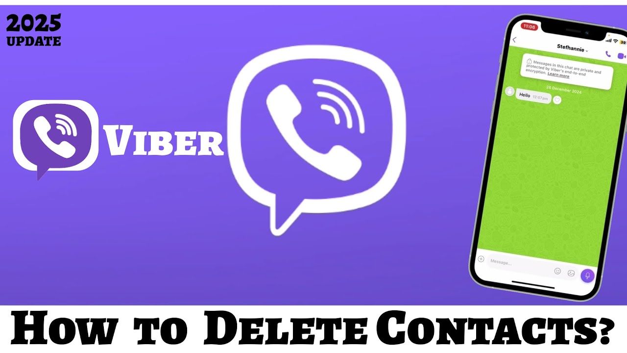 How to Delete Viber Contact? Clean Up Your Viber Contacts List - YouTube