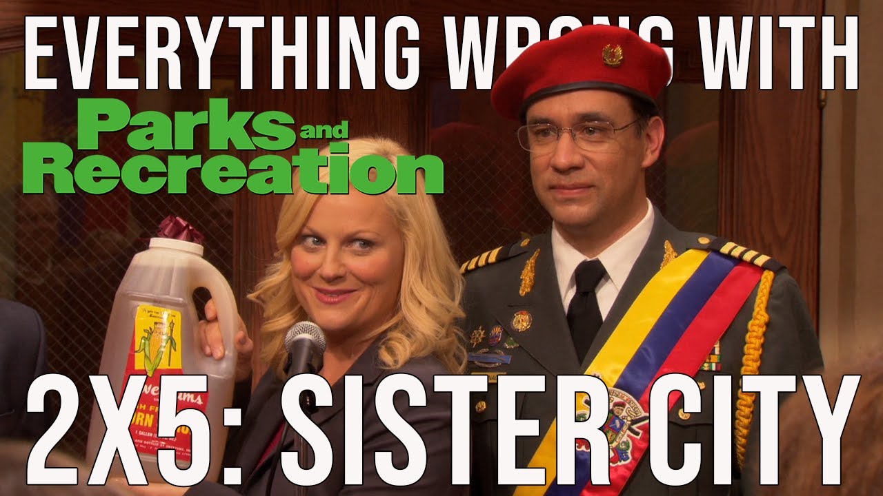 Everything Wrong With Parks and Recreation - "Sister City" - YouTube