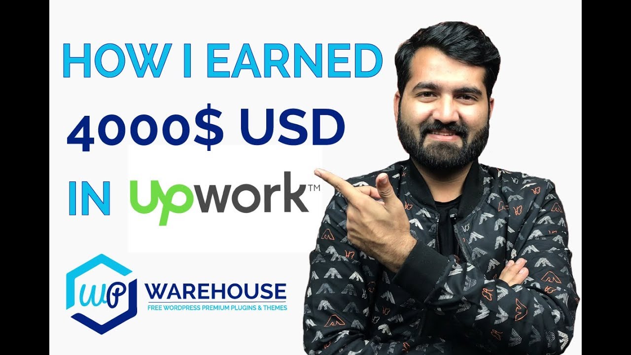 How I Earned 4000$ USD in Upwork | Live Earning Proof on Upwork | Earn ...