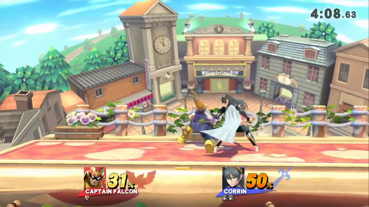 Corrin VS Captain Falcon: Super Smash Bros Wii U - YouTube