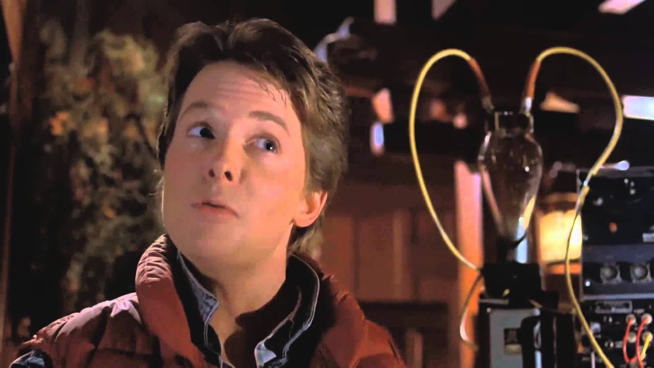 Back to the Future - Marty Tells Doc He is From the Future for 1 Hour ...