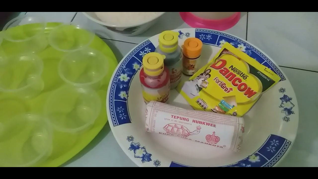 ES KRIM DARI TEPUNG HUNKWE - YouTube