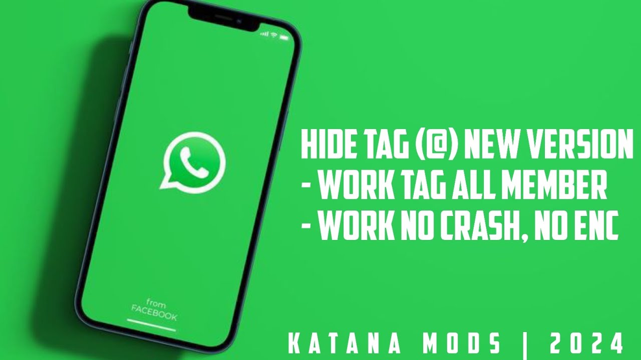 #127 TUTORIAL RECODE WA || ADD HIDE TAG @ NEW VERSION || NO ENC METHOD ...