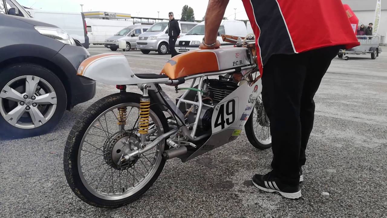 Minarelli p6 disco rotante competizione - YouTube