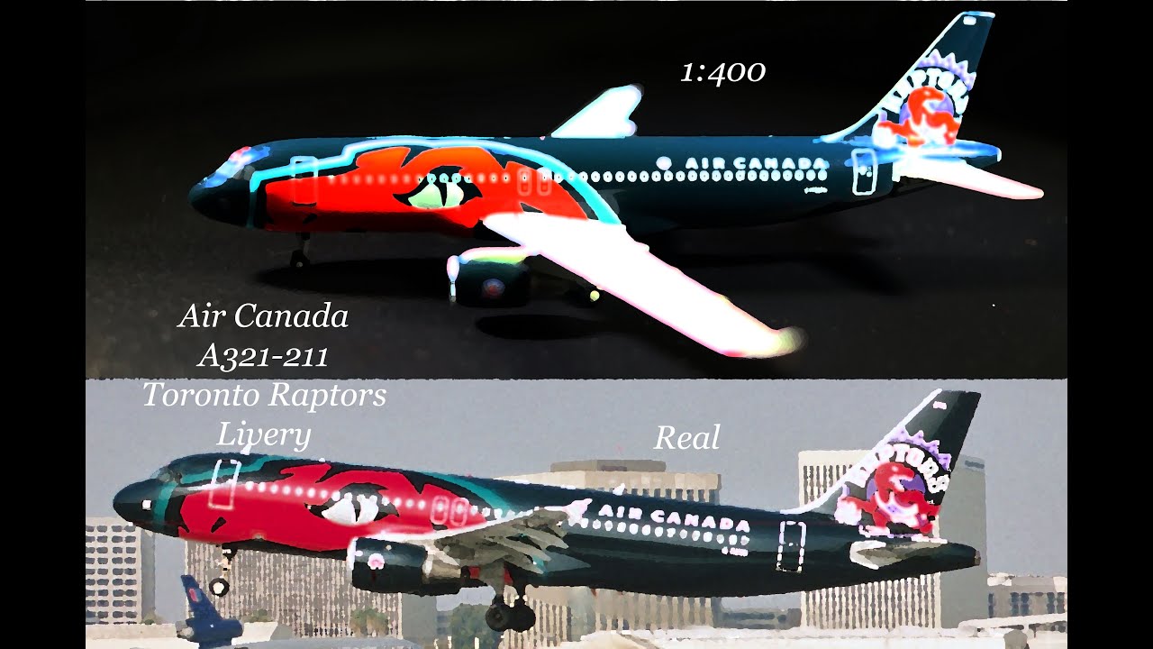 Real History of Gemini Jets Air Canada Airbus A320-211 in Toronto ...