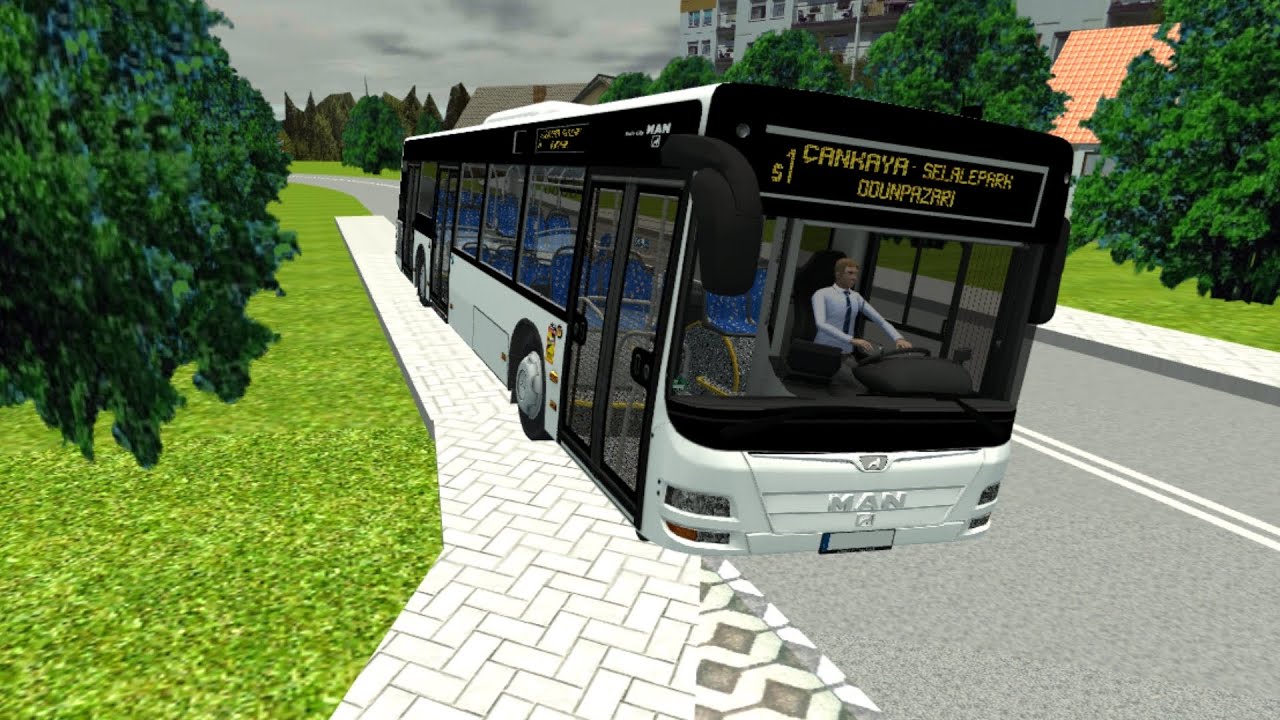 MAN LİON'S CİTY 3 Kapılı Proton Bus Simulator (GİDİŞ) - YouTube