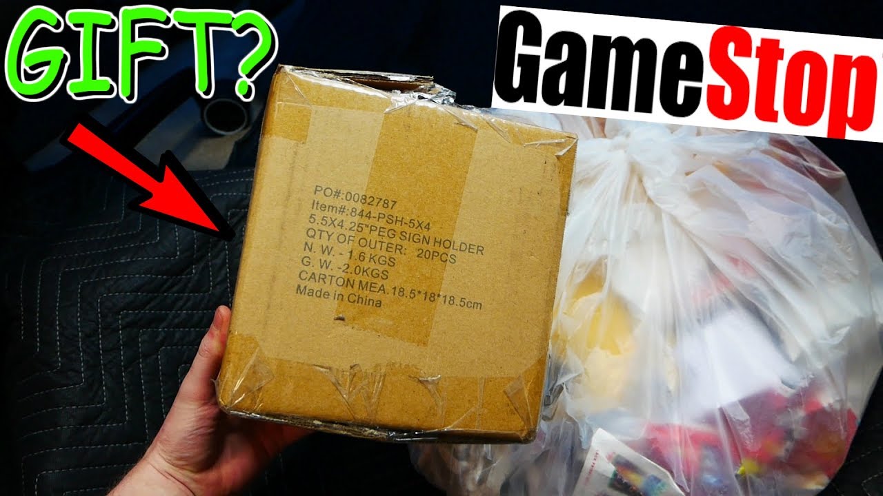 Mystery Gift from Gamestop...? - YouTube