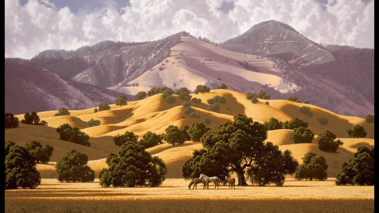 A COLLECTION OF PAINTINGS BY DAVE DEMATTEO - YouTube