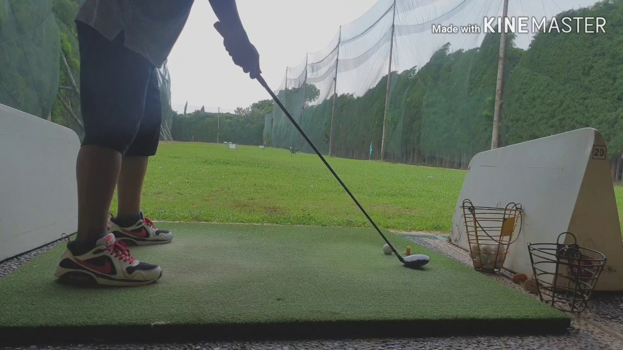 [SUPER SLOW MOTION] - SINGLE PLANE GOLF SWING "watch shaft flex at ...