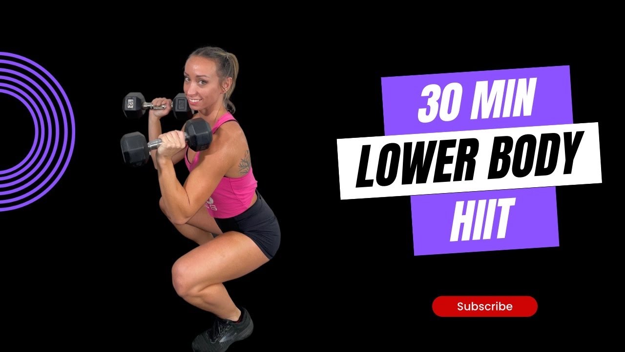 30 Min | Lower Body Workout | LEAN LEGS HIIT - Day 15 - YouTube