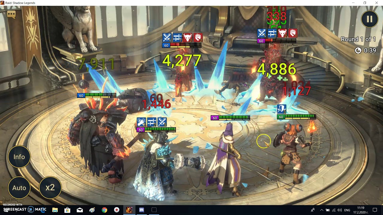 Raid Shadow Legends - arena def team - YouTube