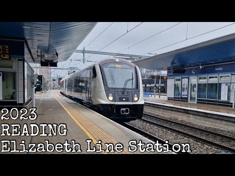 READING Elizabeth Line Station (2023) - YouTube