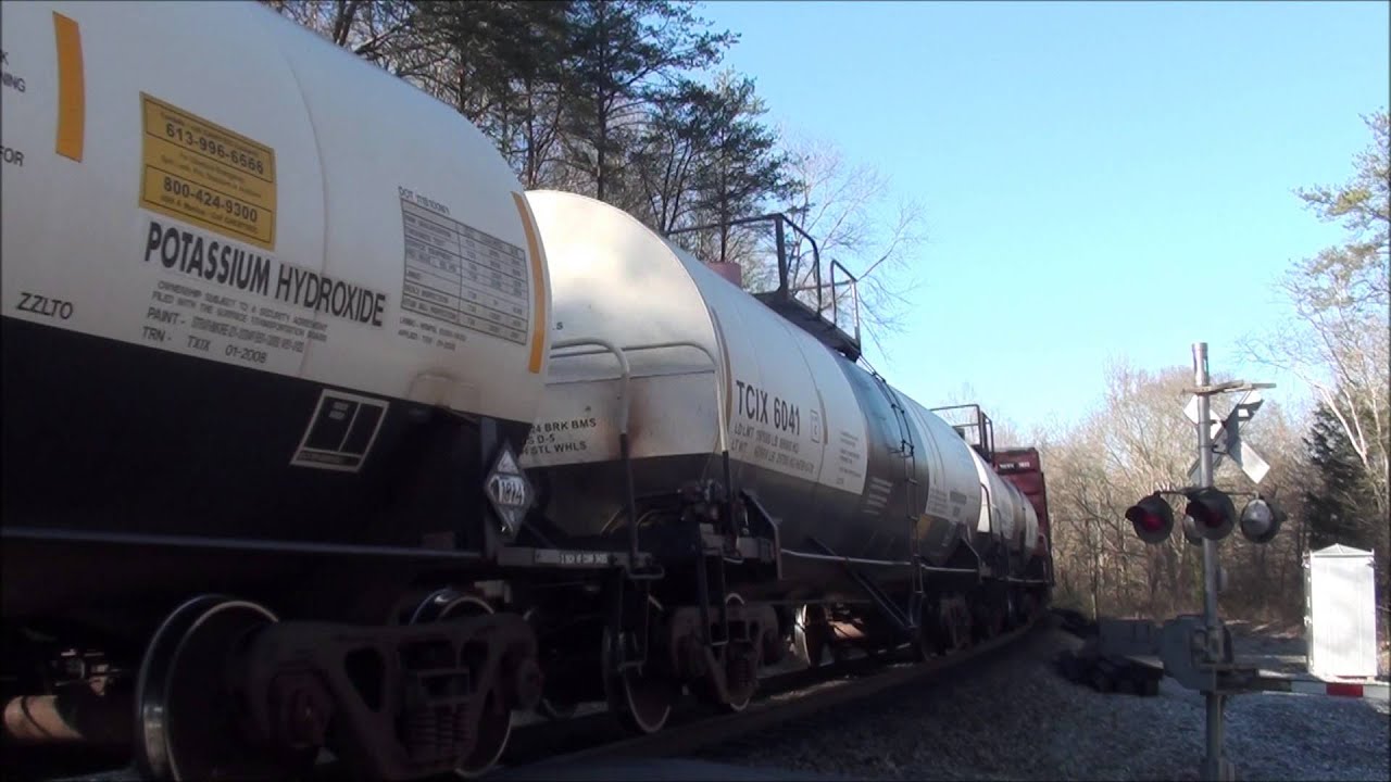 Trains around Chattanooga ft. NS #8300 & NS #6920!!! (Jan. 18-20, 2016 ...