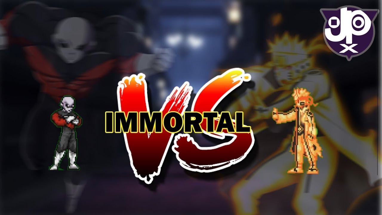 IMMORTAL- Jiren VS Naruto ( Sage Mode ) [Dragonball vs Naruto ...