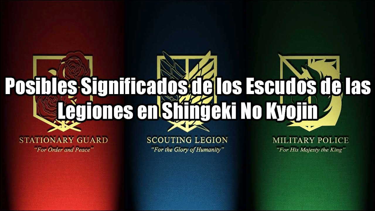 Posibles Significados de los Escudos de las Legiones en Shingeki No ...