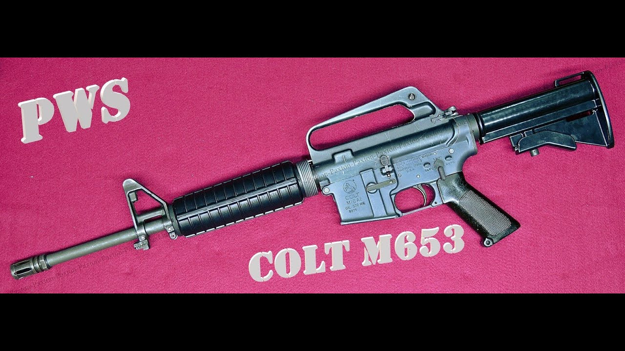 COLT M653 (custom airsoft GBBR) - YouTube