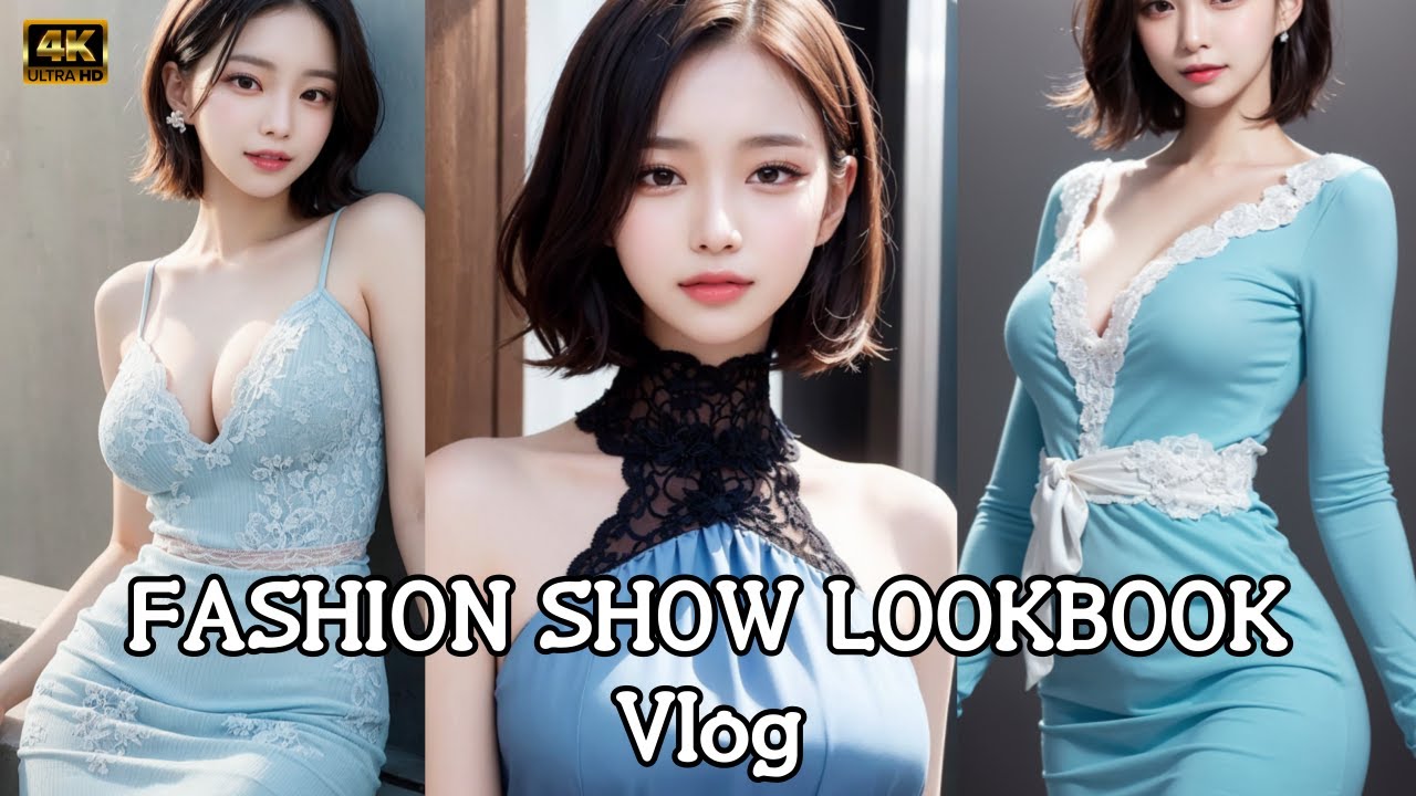 [4k Art] FASHION SHOW LOOKBOOK | VLOG | MODELS - YouTube