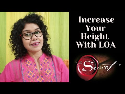 Increase height/Law of attraction/Visualisation/Scripting/Affirmation ...