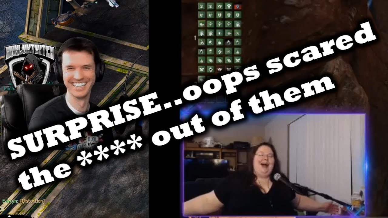 Surprising a Streamer on their Birthday.. Woops scared the **** out of ...