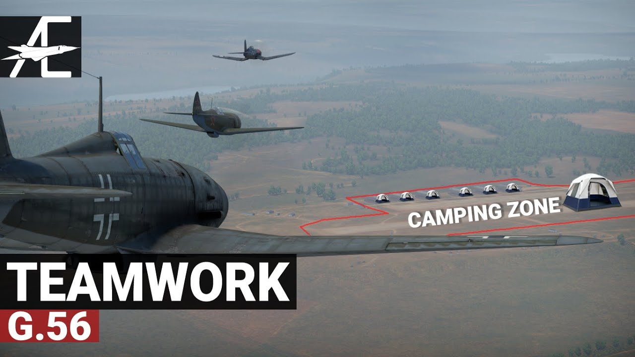 War Thunder Teamwork Is Necessary | Countering Airfield Camping - YouTube