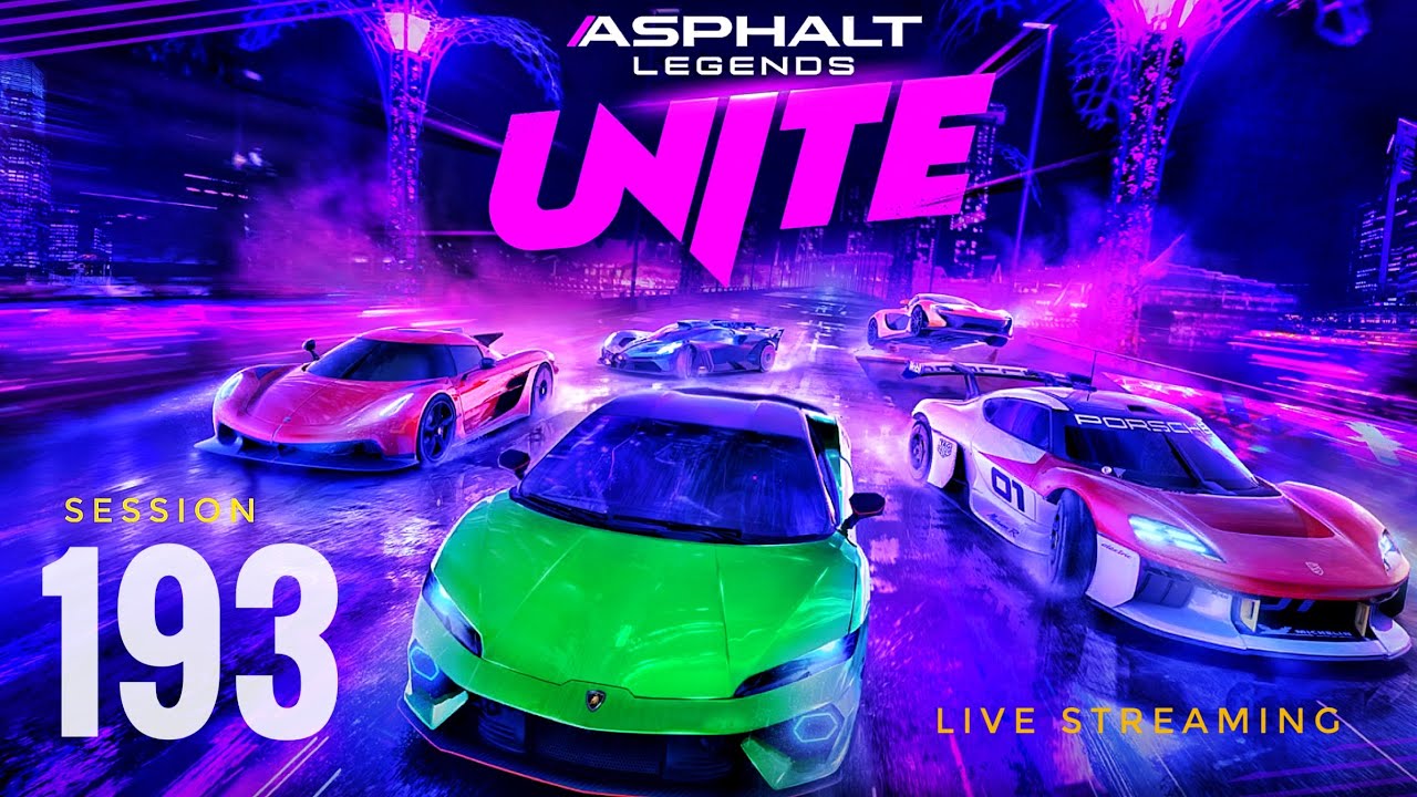 ALU Live! 🔴 Asphalt Legends Unite Indonesia - Live Streaming Session ...