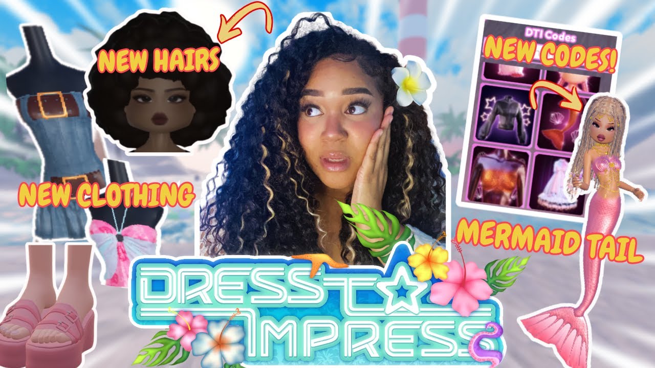 SUMMER UPDATE *ALL CODES*, Hidden Areas, New Clothes, AND MORE! | Dress ...
