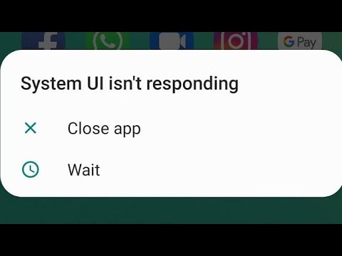 how to fix samsung m30 system UI not responding | system ui isn't ...