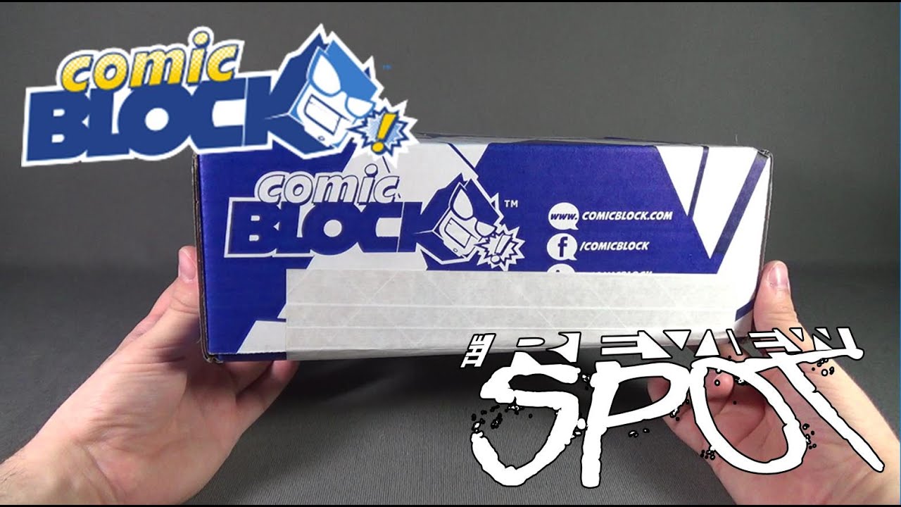 Subscription Spot - Comic Block June 2016 Subscription Box UNBOXING ...