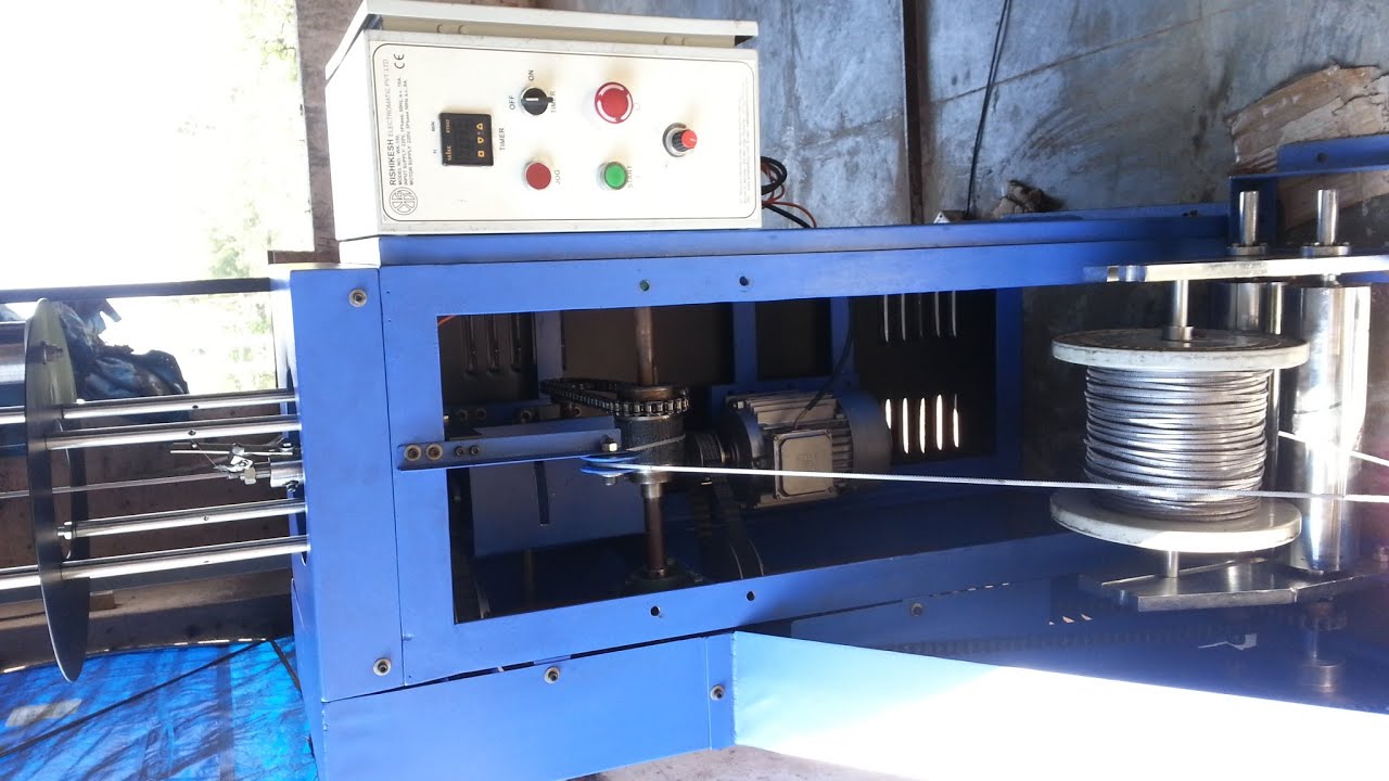 How To Knit Graphite in Rishikesh wire knitting machine - YouTube