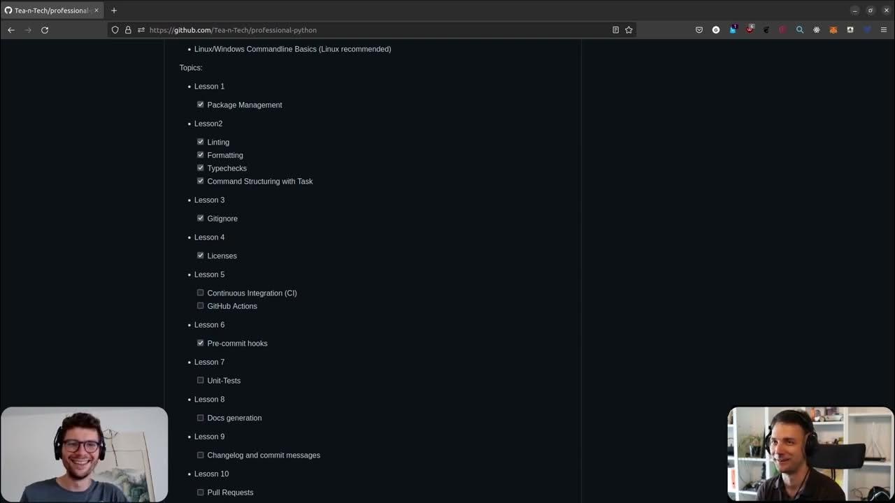 2022 FREE Professional Python - Kick Off and 1st Exercise - YouTube