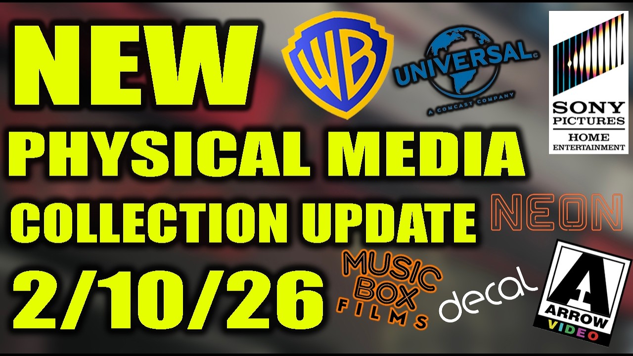 Physical Media Collection Update (2/10/26) - YouTube