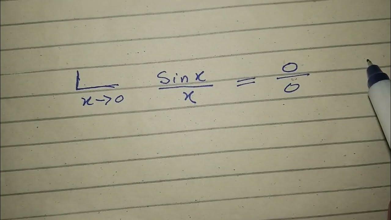 sin-x-x-as-limit-x-approaches-to-zero-youtube