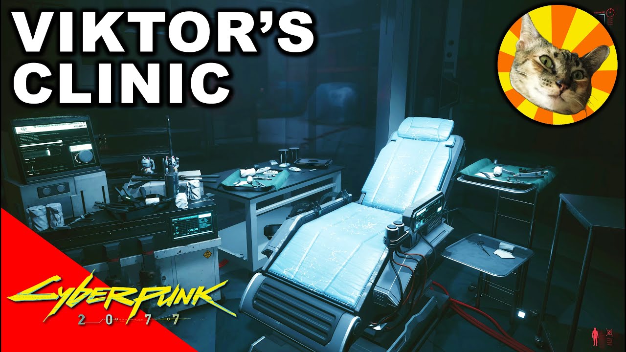 Viktor's Clinic | Cyberpunk 2077 - The Game Tourist - YouTube
