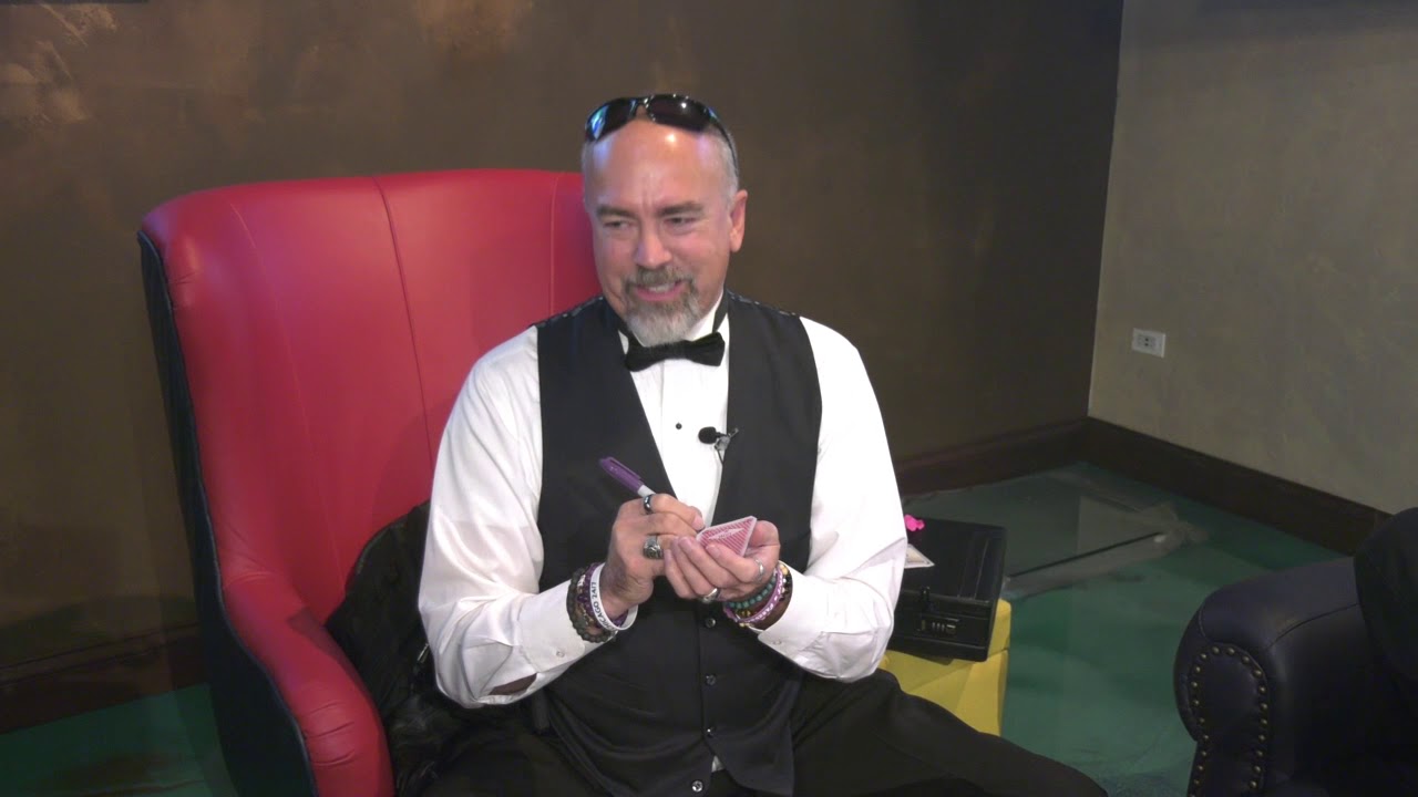 Ladies w Bruce Angel playing 52 Card Lookup - YouTube