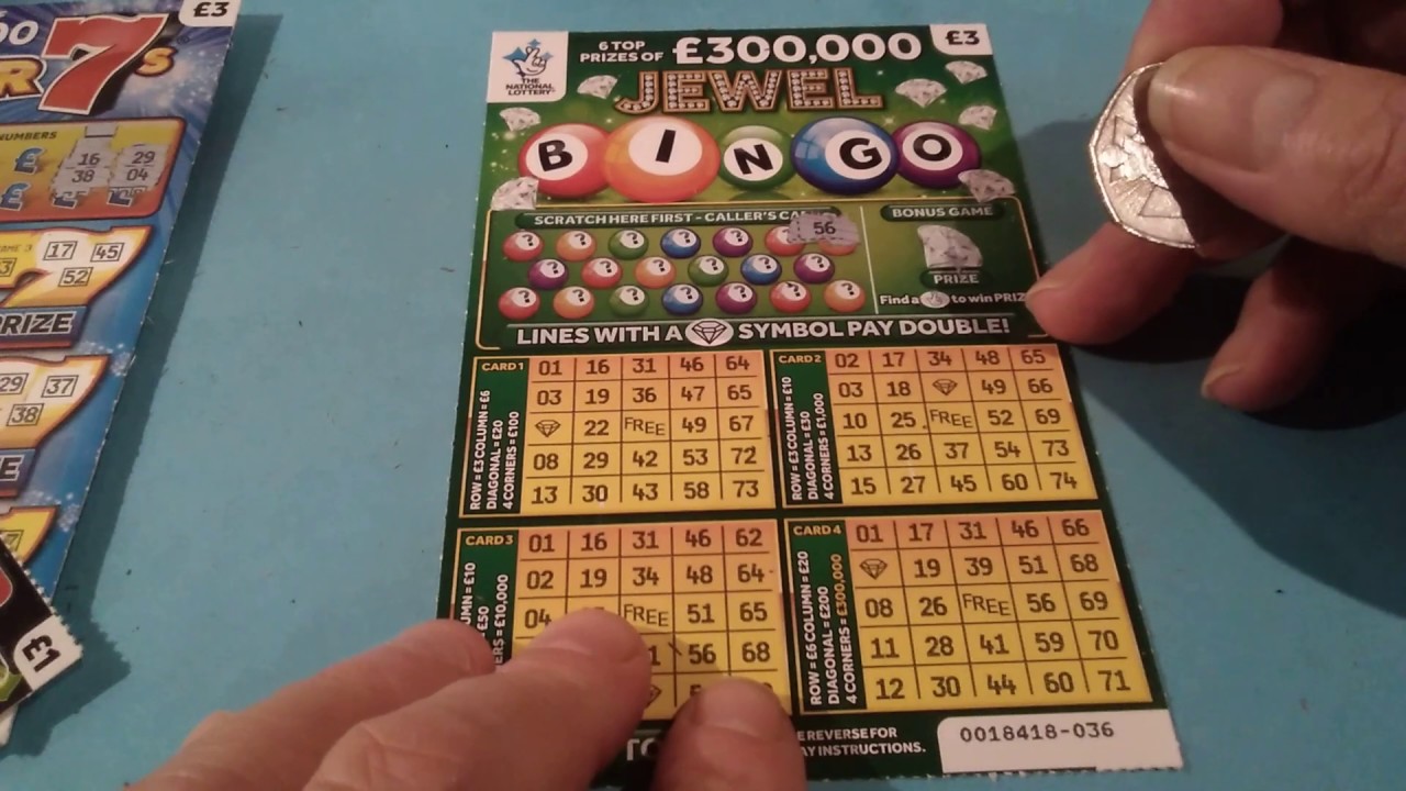 New..BINGO JEWEL..SUPER 7's..Cash Word..Monopoly..Tripler Scratchcards ...