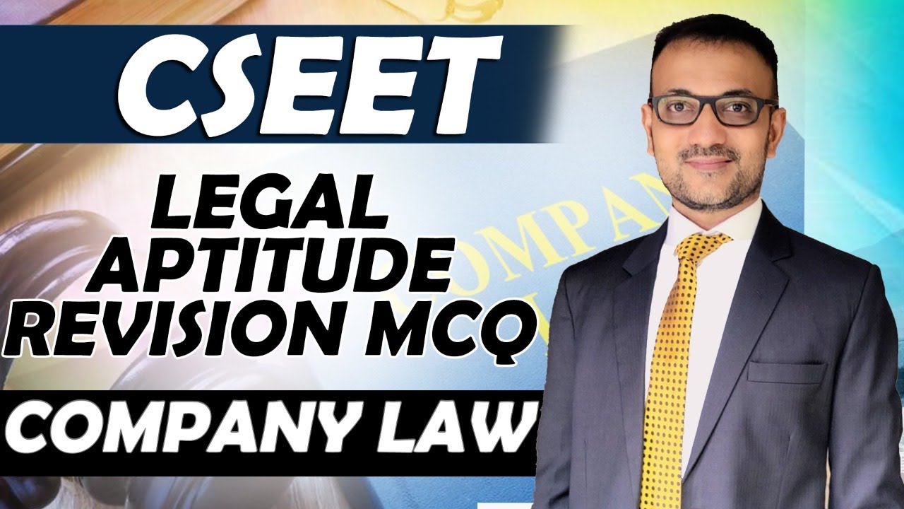 Cseet Legal Aptitude Company Law Revision Amit Bachhawat Youtube
