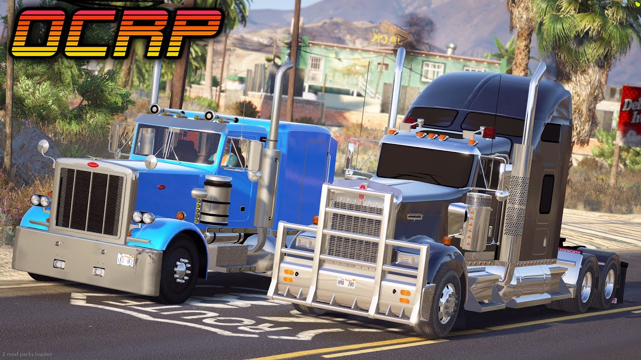 Joyriding Our Big Rigs in GTA 5 RP | OCRP - YouTube