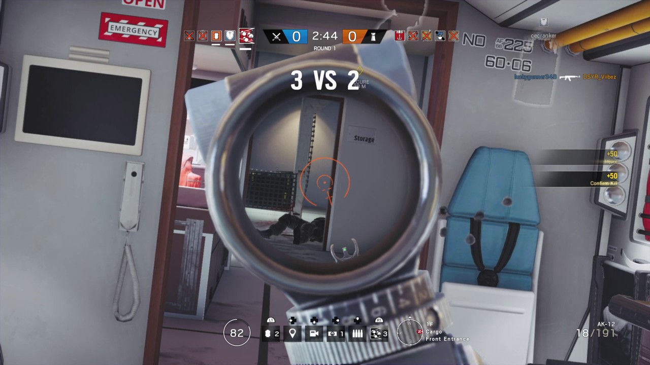 Tom Clancy's Rainbow Six® Siege Fuze AK12 Ace - YouTube