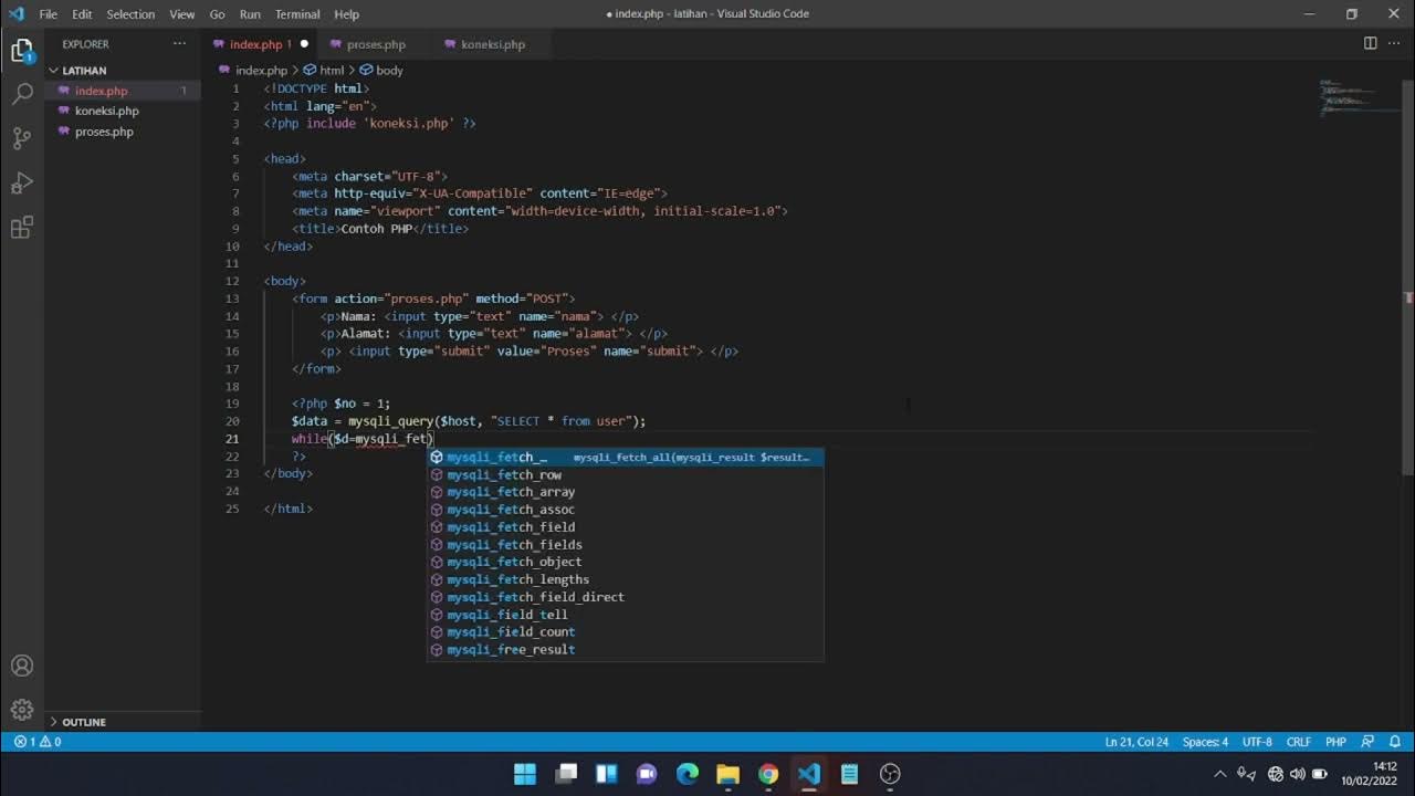 PHP Part 4 SiberMu Select Data - YouTube