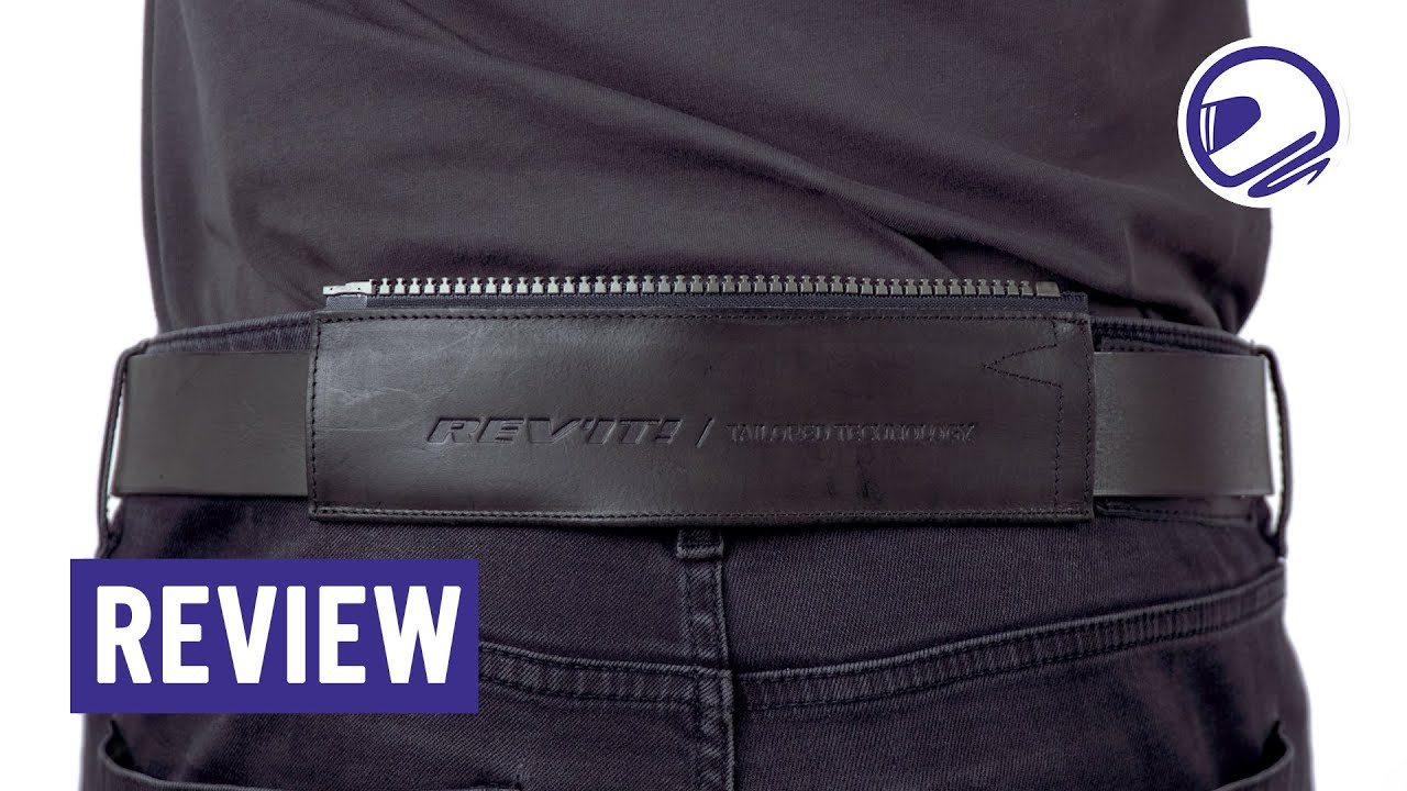 Rev'It! Safeway 3 Belt motorriem review - MotorKledingCenter - YouTube