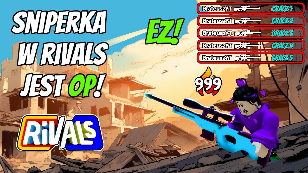 SNIPERKA w RIVALS jest OP w ROBLOX! - YouTube