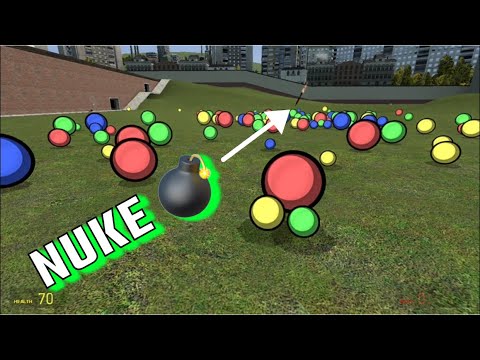 100 bouncy balls VS a NUKE - Garry’s Mod - YouTube