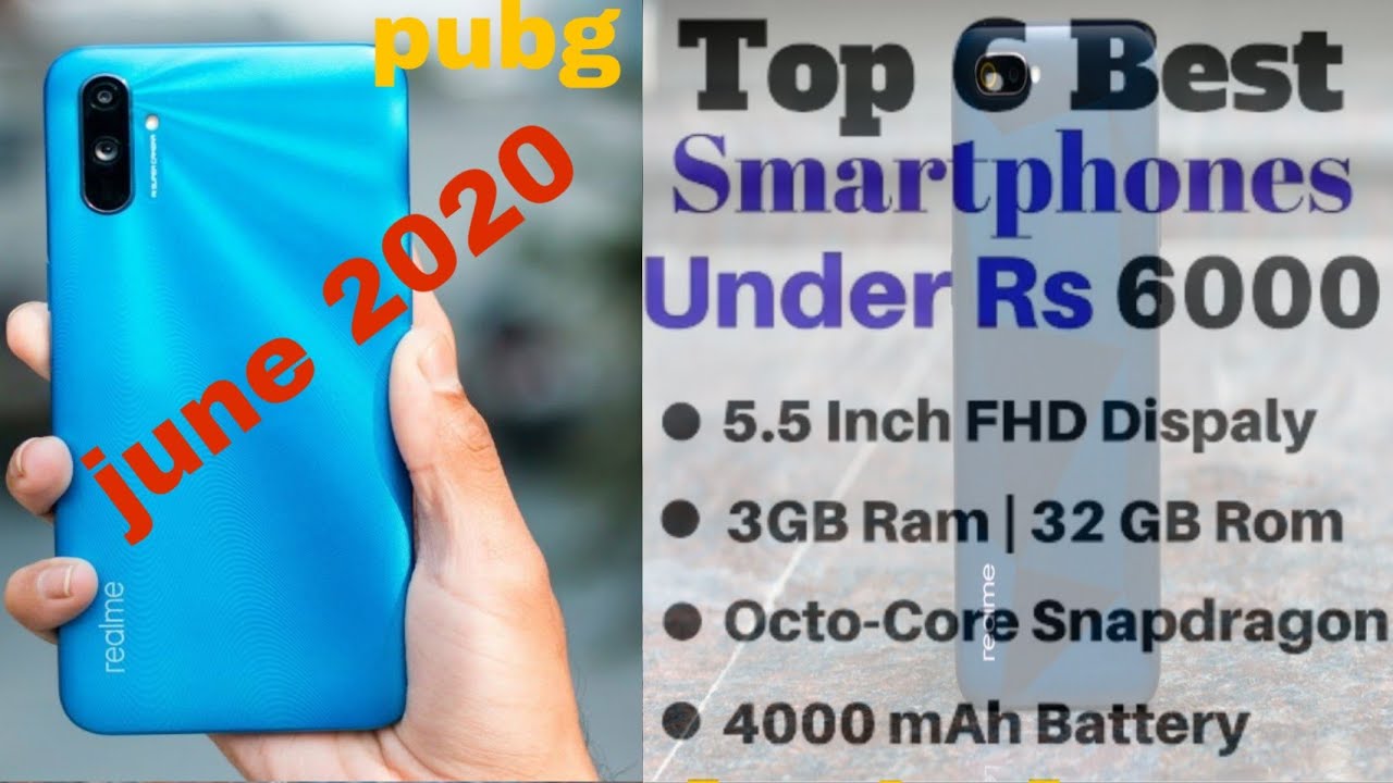 Top 5 phones under 6000 l best Phone under 6000 in india 2020 l best ...