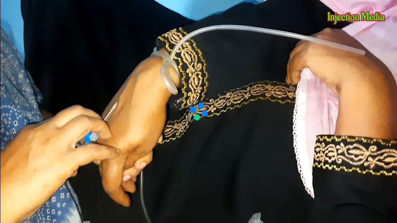 Cannula push & Lactoride Saline Push full process Ep 62 By Injection ...