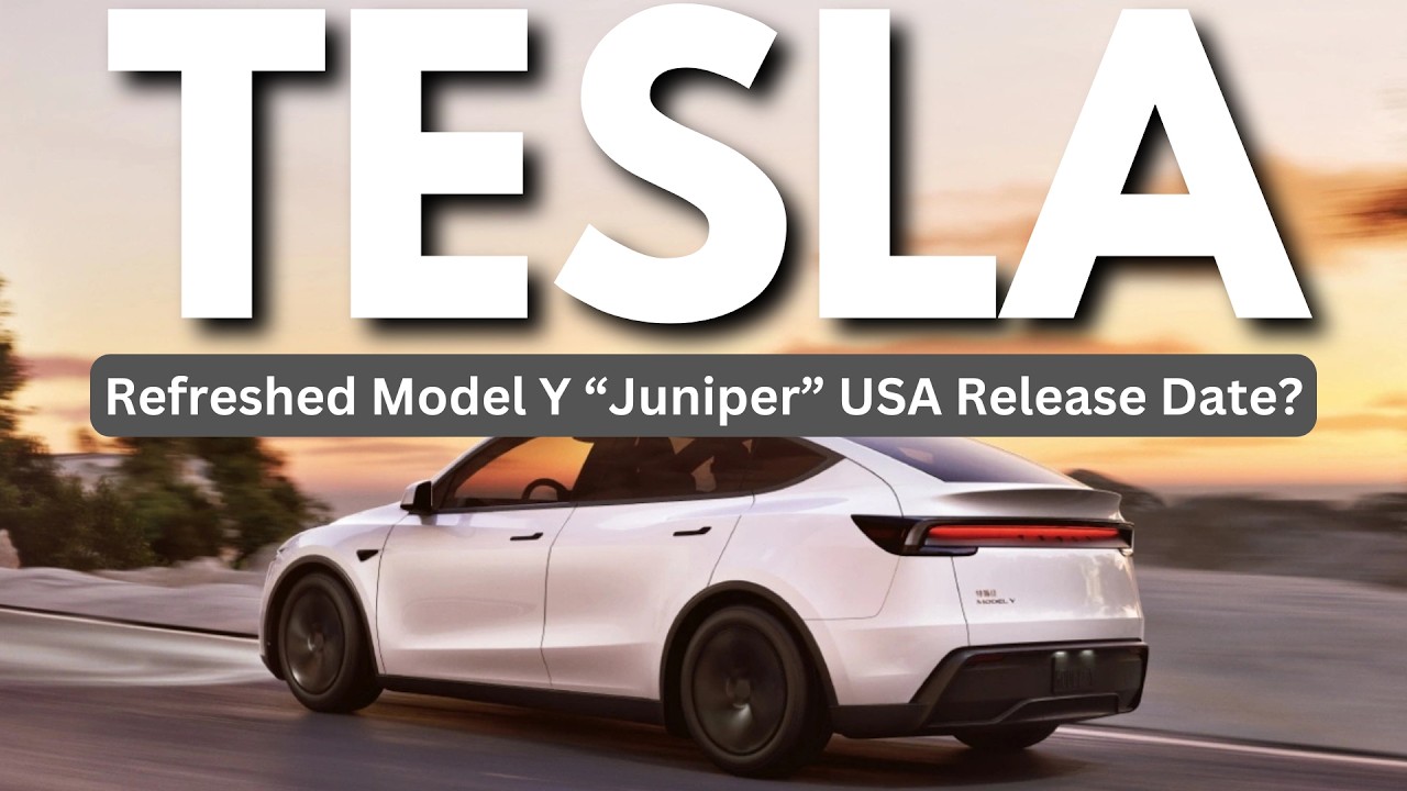 Refreshed Model Y “Juniper” USA Release Date? - YouTube
