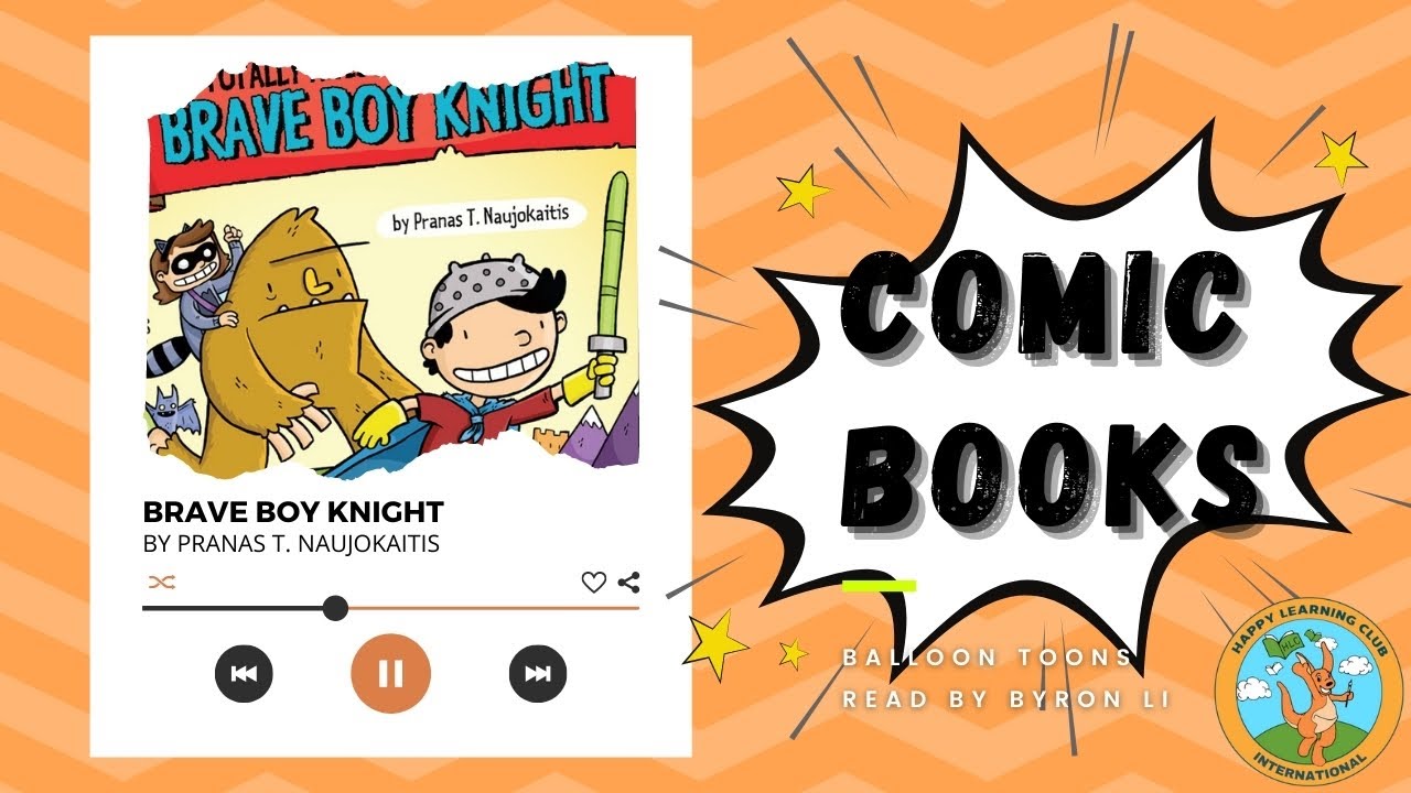 ESL English Stories | Comic Book Collection - Brave Boy Knight - Learn ...
